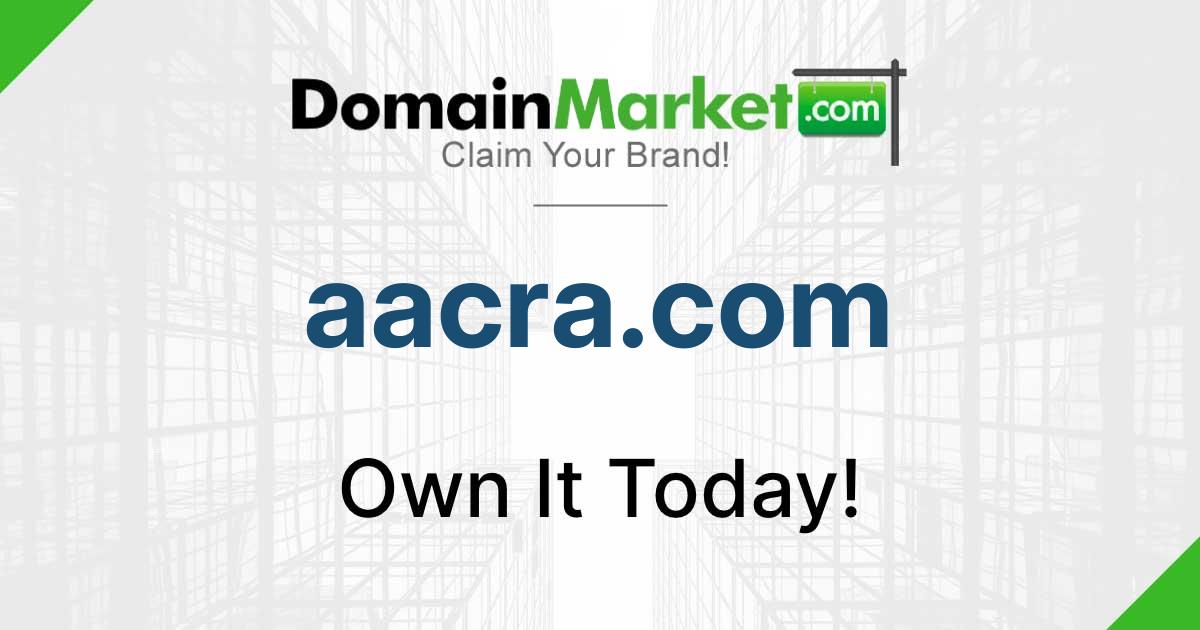 aacra.com - Business Domains for Sale - Buy Premium Corporate Domain ...