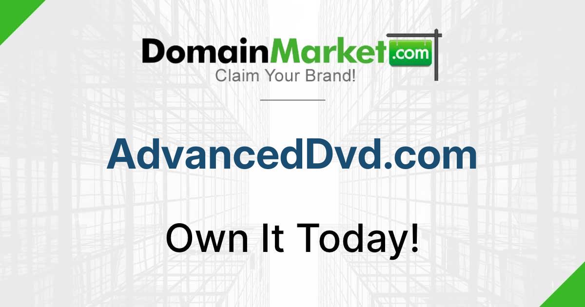 AdvancedDvd.com - Technology Domains for Sale - Buy Premium Tech ...