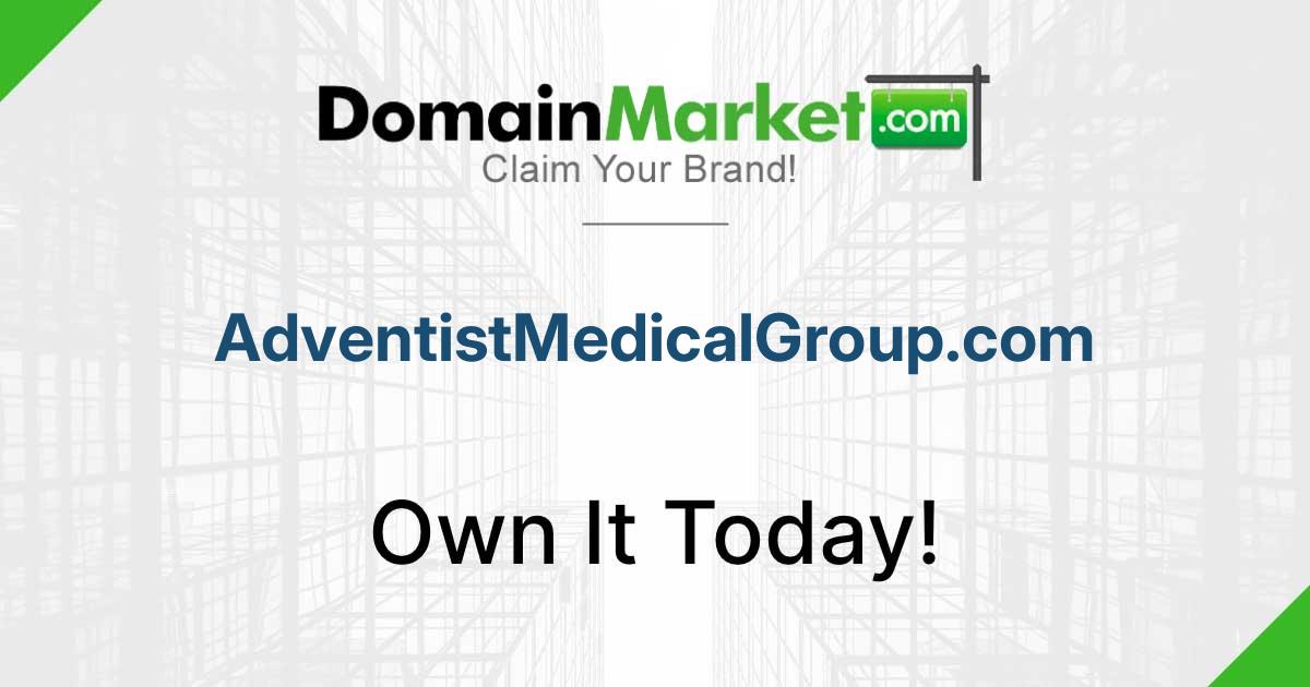 AdventistMedicalGroup.com - Health Domains for Sale - Buy Premium ...