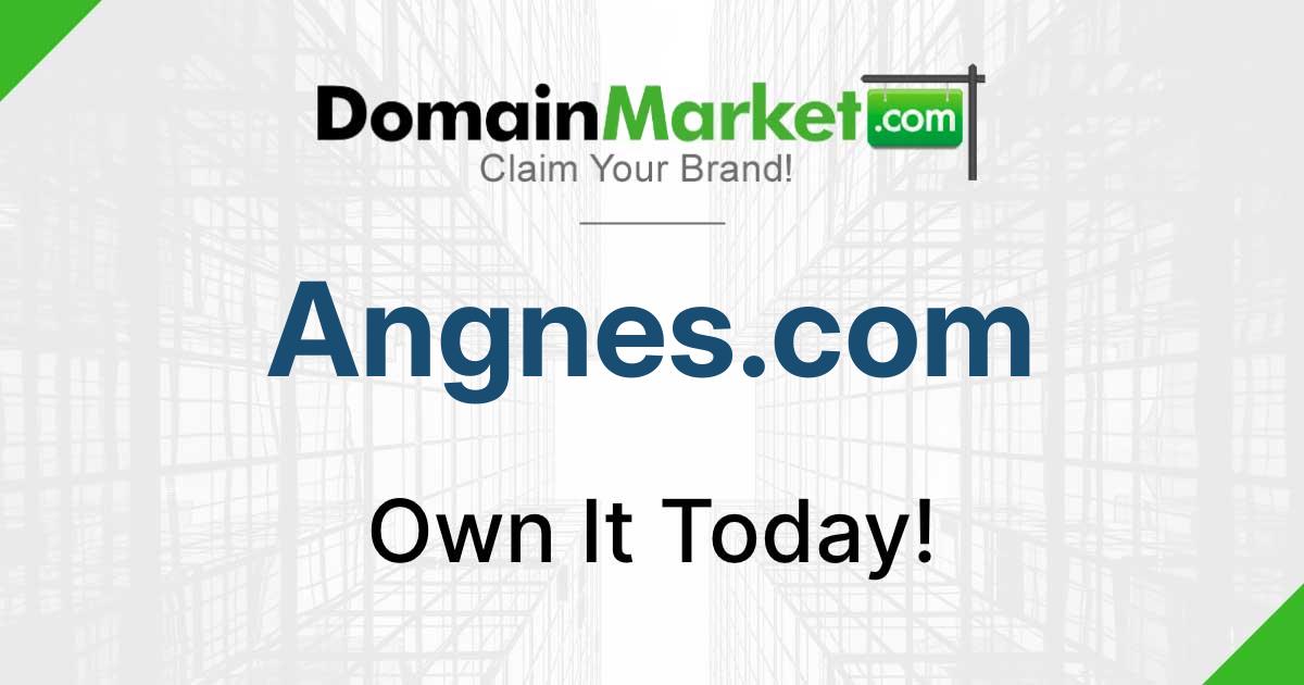 Angnes.com - Premium Domain for Sale. Call 888-694-6735.