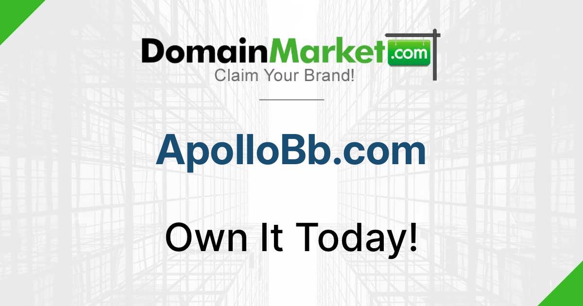 ApolloBb.com - Technology Domains for Sale - Buy Premium Tech ...
