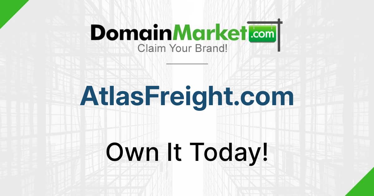 AtlasFreight.com - Logistics Domains for Sale - Buy Premium Transport ...