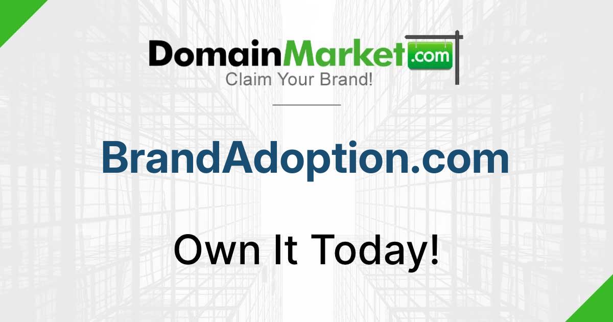 BrandAdoption.com - Marketing Domains for Sale - Buy Premium ...