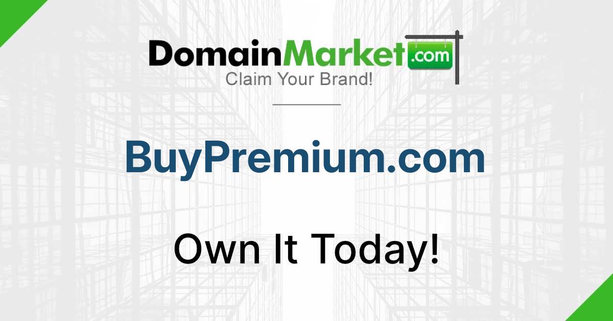 BuyPremium.com - Shopping Domains for Sale - Buy Premium Retail & E ...