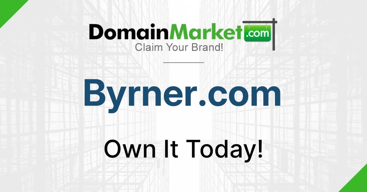Byrner.com - Business Domains for Sale - Buy Premium Corporate Domain ...