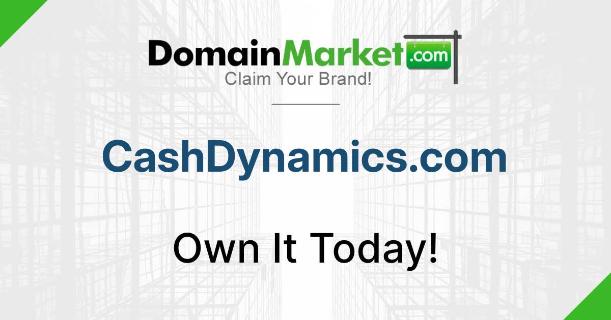 CashDynamics.com - Finance Domains for Sale - Buy Premium Banking ...