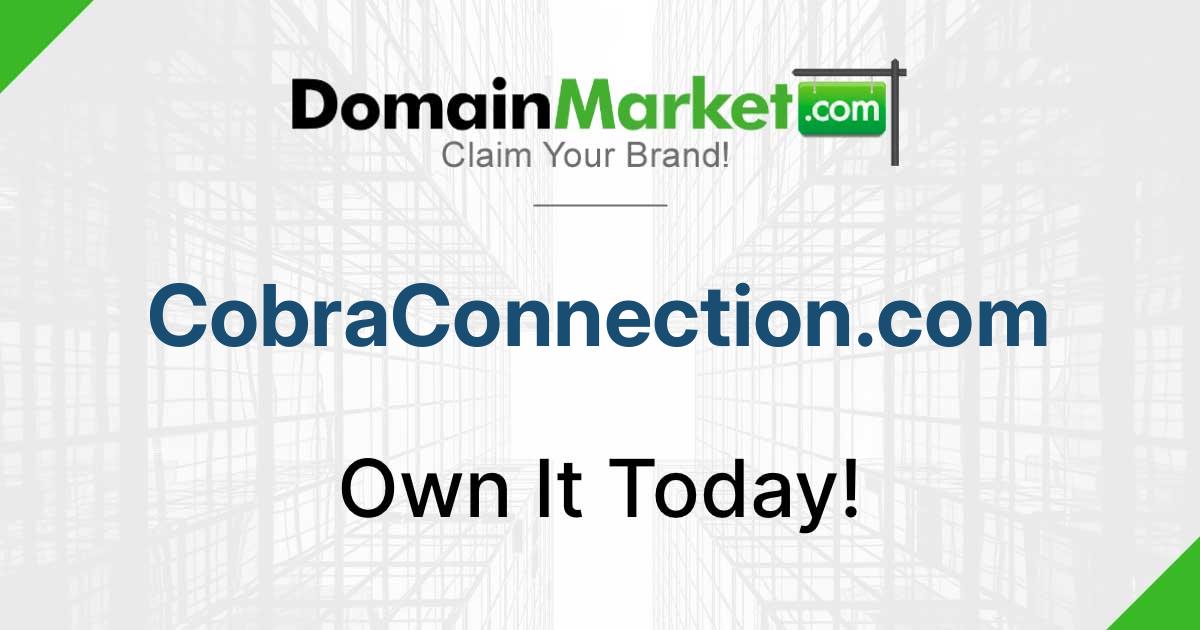 CobraConnection.com - Premium Domain for Sale. Call 888-694-6735.