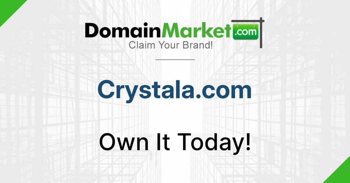 Crystala.com - Lifestyle Domains for Sale - Buy Premium Living ...