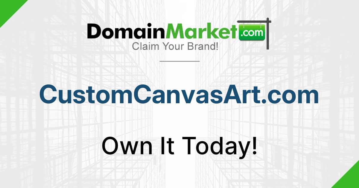CustomCanvasArt.com - Art Domains for Sale - Buy Premium Art Domain ...
