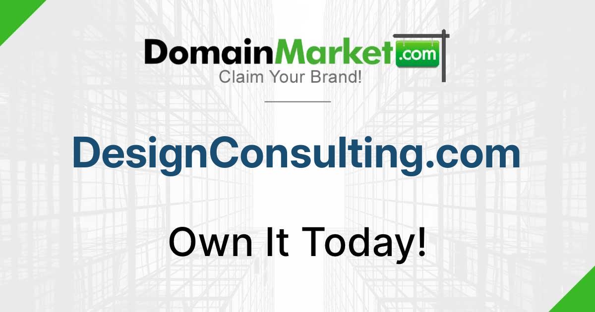 DesignConsulting.com - Design Domain for Sale