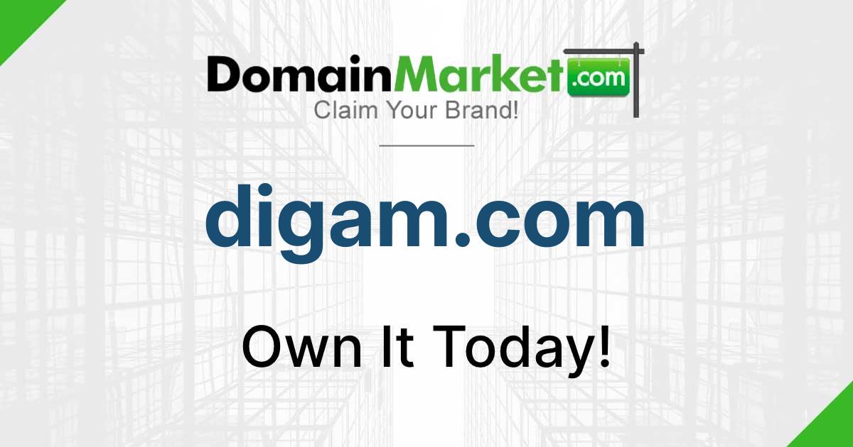 digam.com - Business Domains for Sale - Buy Premium Corporate Domain ...