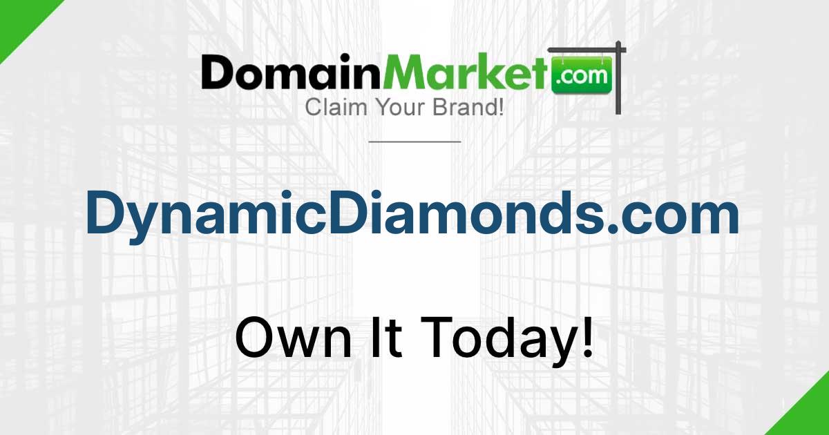 DynamicDiamonds.com - Jewelry Domains for Sale - Buy Premium Luxury ...