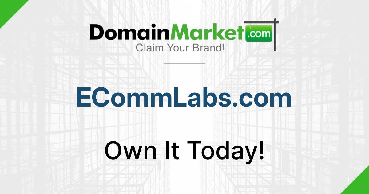 ECommLabs.com - Technology Domains for Sale - Buy Premium Tech & Innovation Domain Names ...