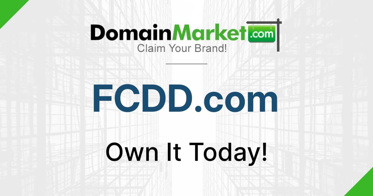 FCDD.com - Business Domains for Sale - Buy Premium Corporate Domain ...