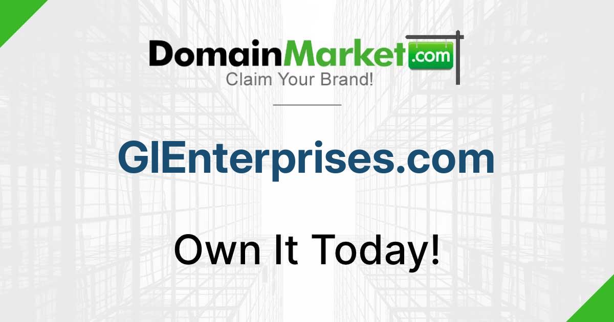 GlEnterprises.com - Business Domains for Sale - Buy Premium Corporate ...