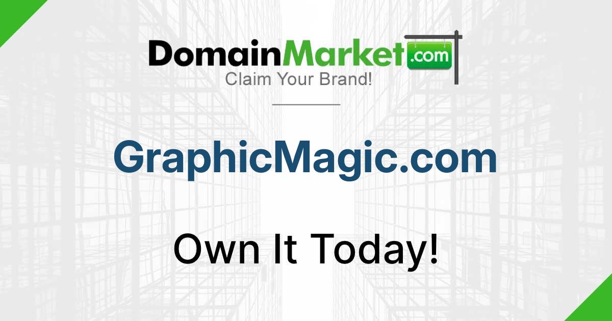 GraphicMagic.com - Design Domains for Sale - Buy Premium Creative ...