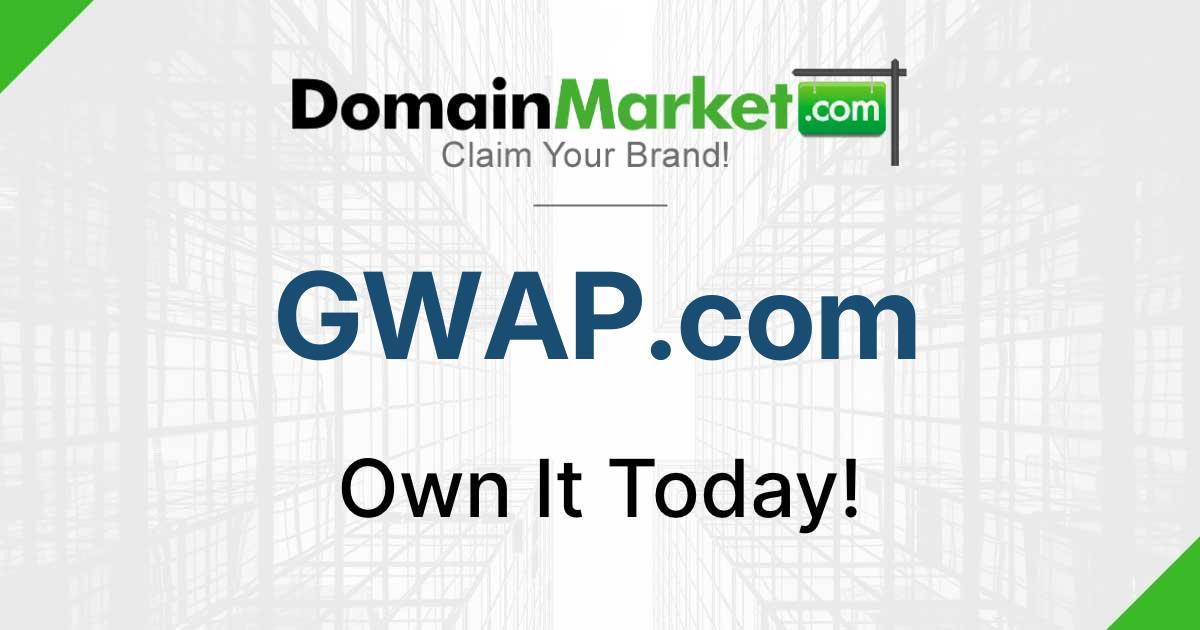 GWAP.com - Miscellaneous Domains for Sale - Buy Premium Diverse Domain ...
