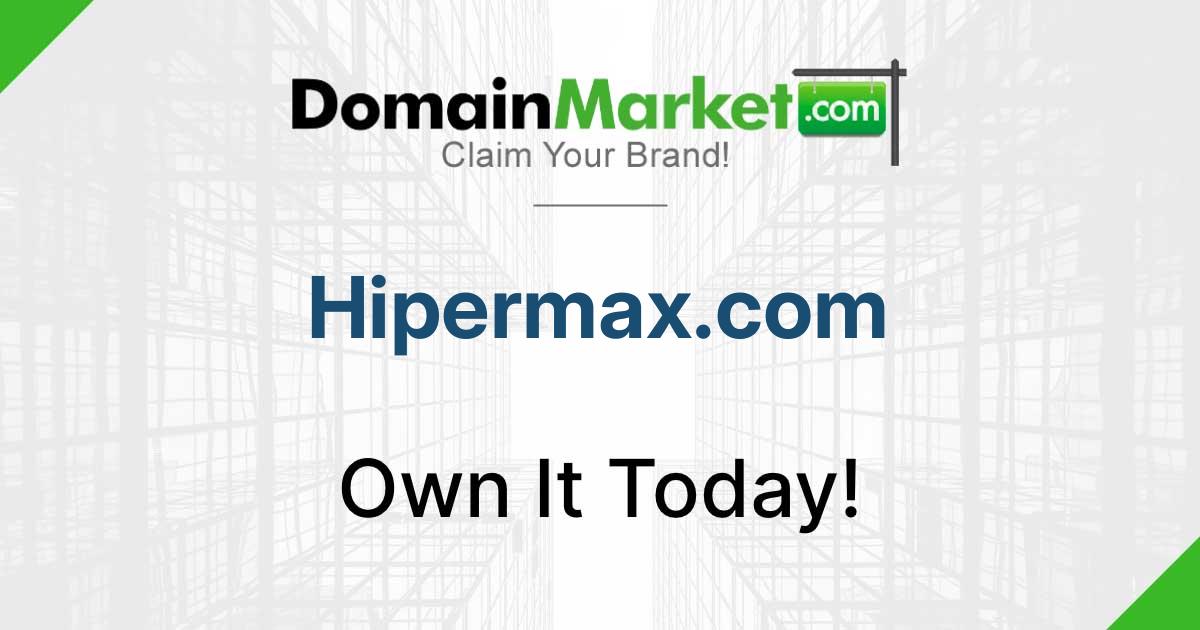 Hipermax.com - Retail Domains for Sale - Buy Premium Shopping ...