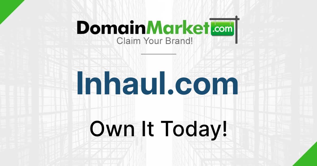 Inhaul.com - Transportation Domains for Sale - Buy Premium Travel ...