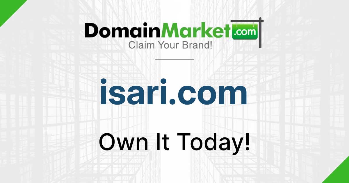 isari.com - Premium Domain for Sale. Call 888-694-6735.
