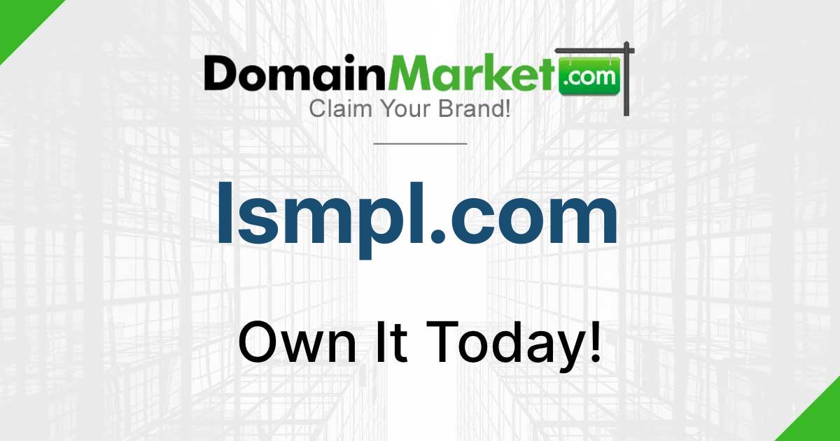 Ismpl.com - Business Domains for Sale - Buy Premium Corporate Domain ...