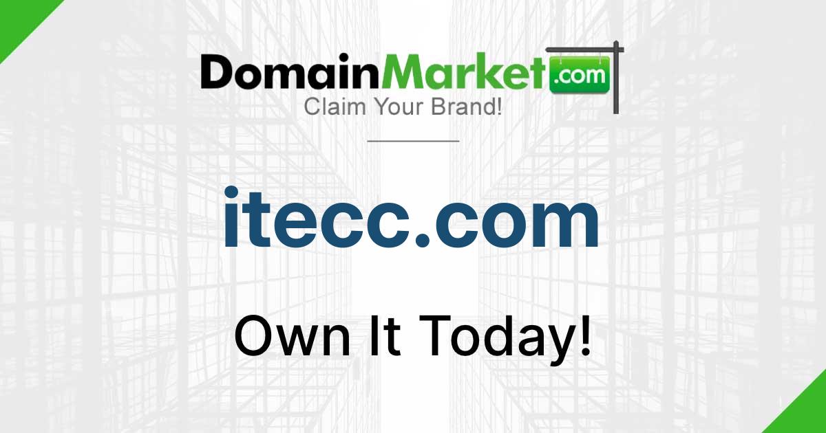 itecc.com - Technology Domains for Sale - Buy Premium Tech & Innovation ...