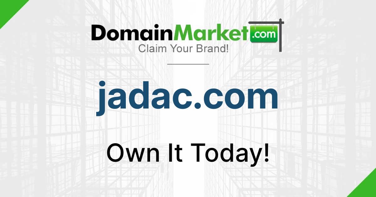 jadac.com - Premium Domain for Sale. Call 888-694-6735.