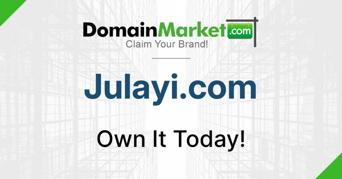 Julayi.com - Miscellaneous Domains for Sale - Buy Premium Diverse ...