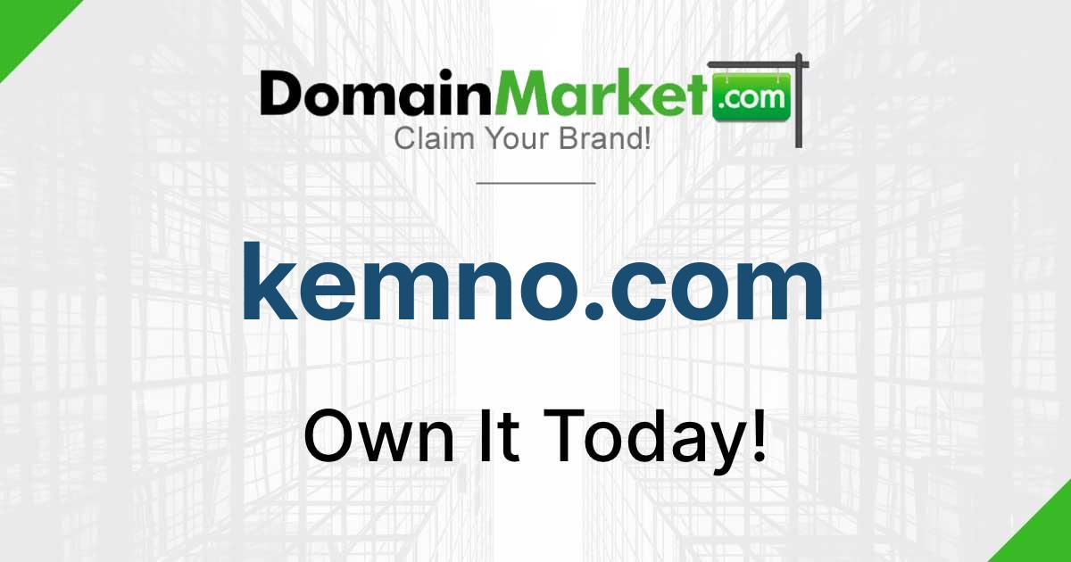 kemno.com - General Domains for Sale - Buy Premium Multi-Purpose Domain ...