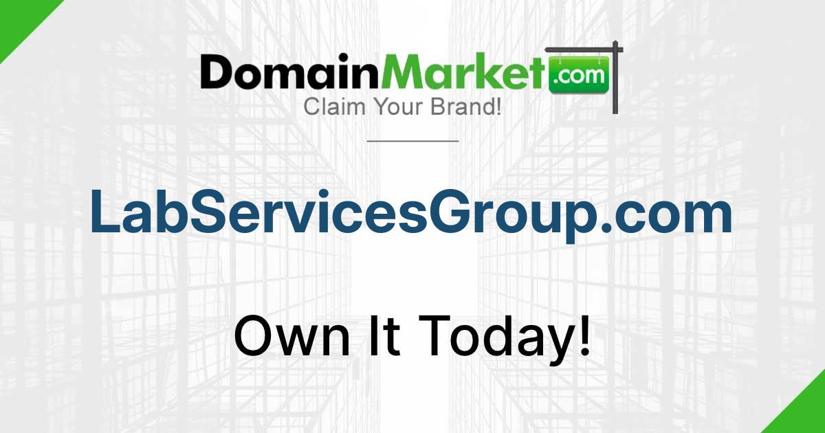 LabServicesGroup.com - Medical Domains for Sale - Buy Premium ...