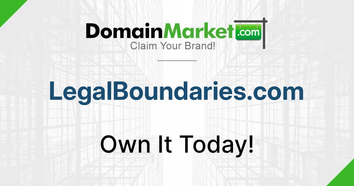 LegalBoundaries.com - Legal Domains for Sale - Buy Premium Law ...