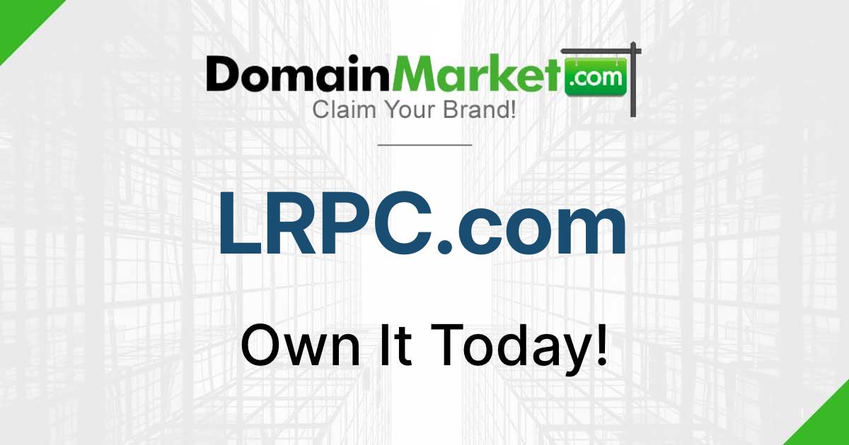 LRPC.com - Miscellaneous Domains for Sale - Buy Premium Diverse Domain ...