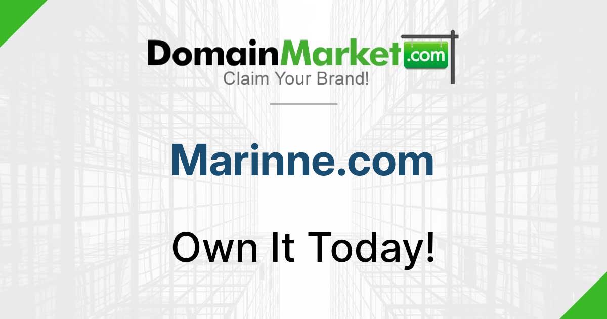 Marinne.com - General Domains for Sale - Buy Premium Multi-Purpose ...