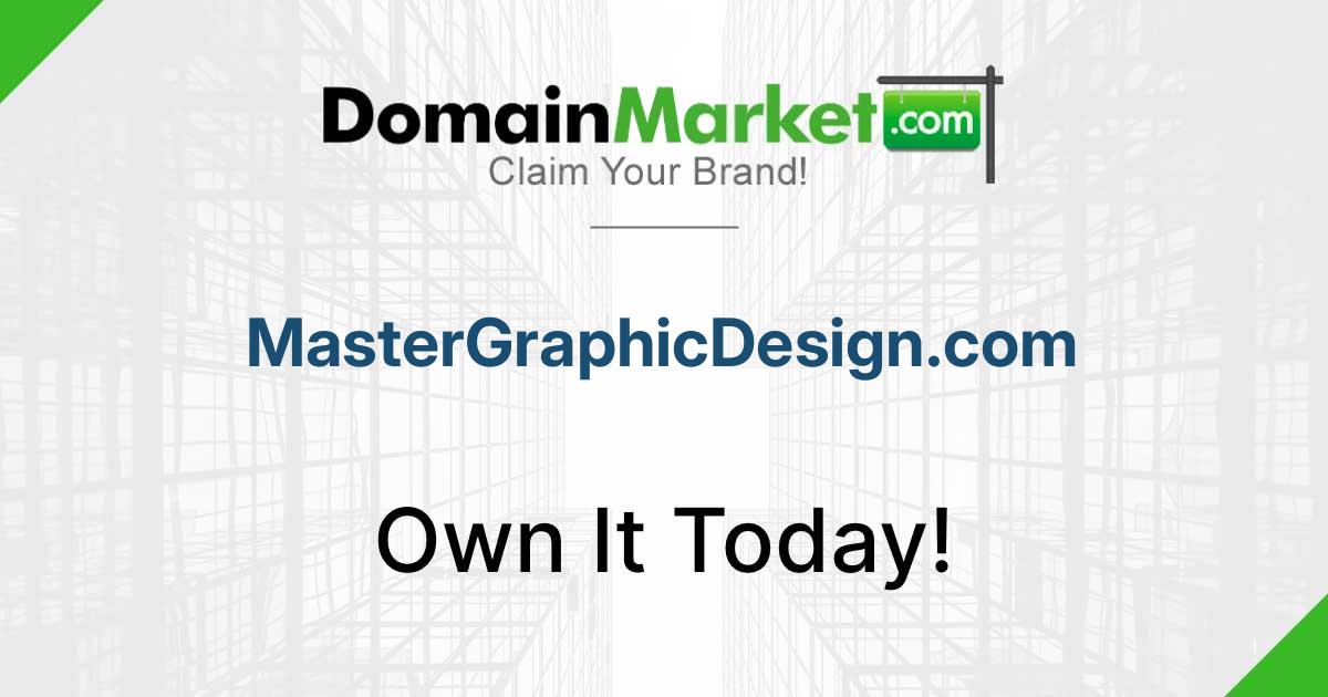 MasterGraphicDesign.com - Design Domains for Sale - Buy Premium ...