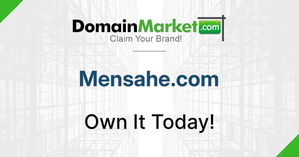 Mensahe.com - Miscellaneous Domains for Sale - Buy Premium Diverse ...