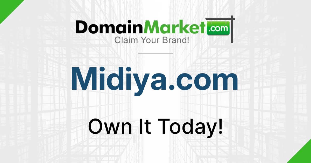 Midiya.com - Technology Domains for Sale - Buy Premium Tech ...