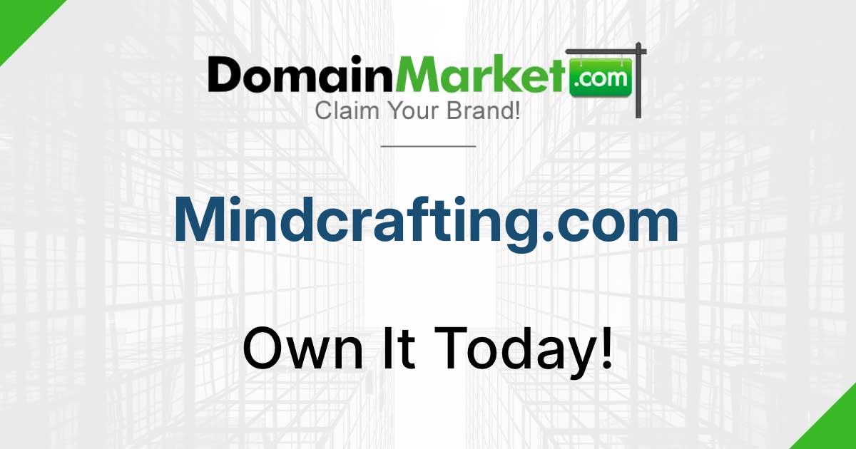 Mindcrafting.com - Education Domains for Sale - Buy Premium Learning ...