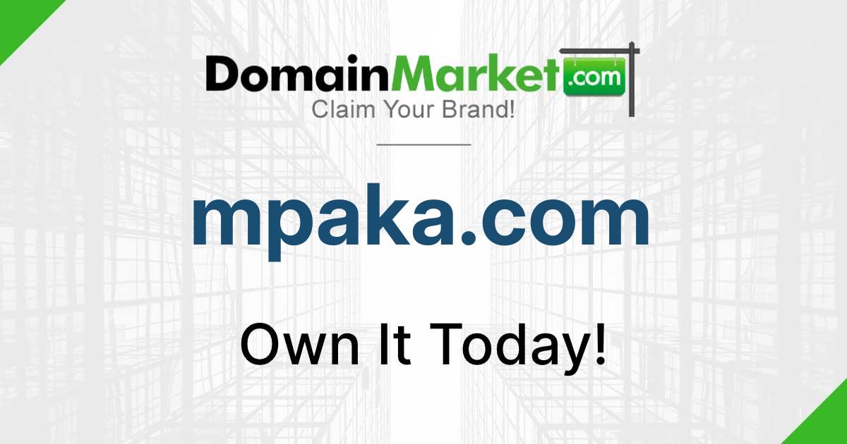 mpaka.com - Miscellaneous Domains for Sale - Buy Premium Diverse Domain ...
