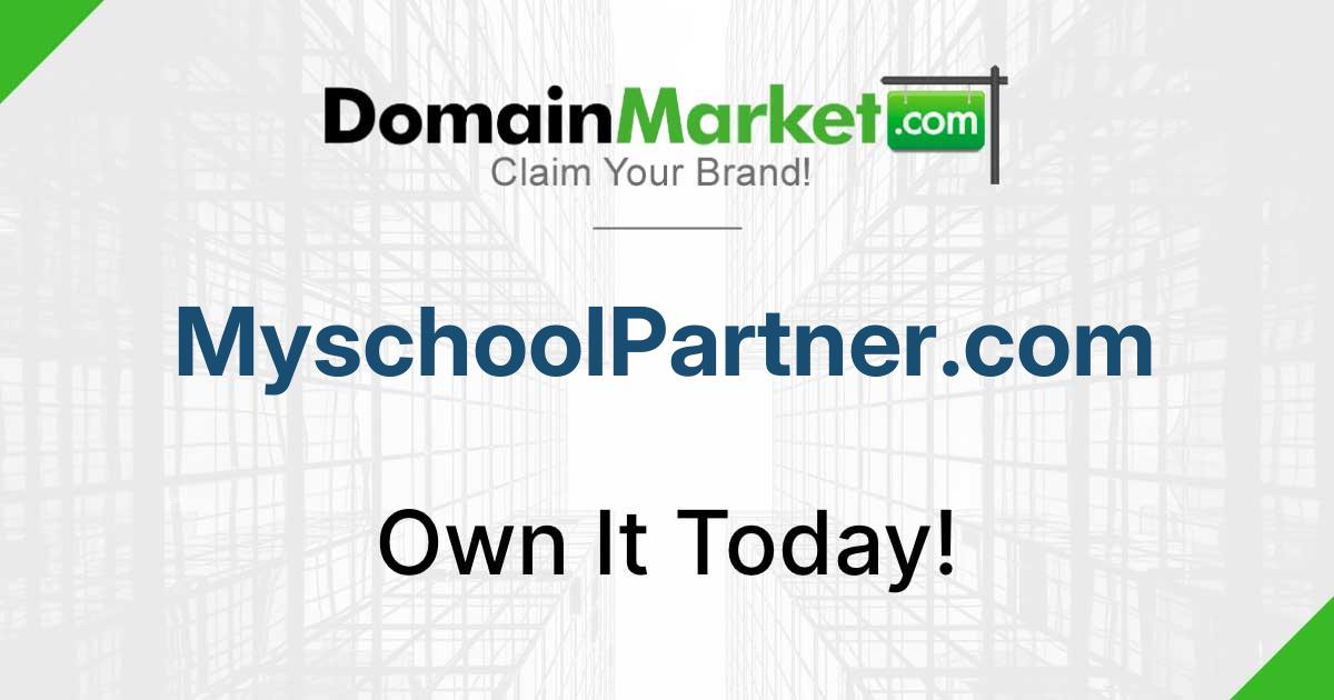 MyschoolPartner.com - Education Domains for Sale - Buy Premium Learning ...
