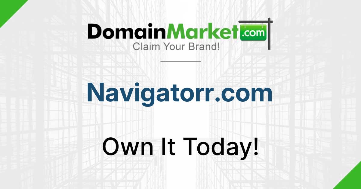 Navigatorr.com - Technology Domains for Sale - Buy Premium Tech ...