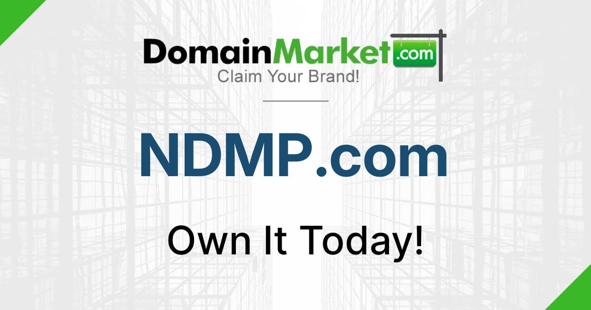 NDMP.com - Miscellaneous Domains for Sale - Buy Premium Diverse Domain ...