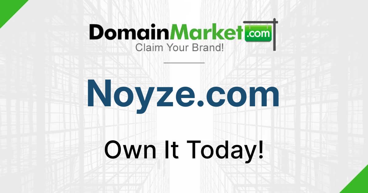Noyze.com - Technology Domains for Sale - Buy Premium Tech & Innovation ...