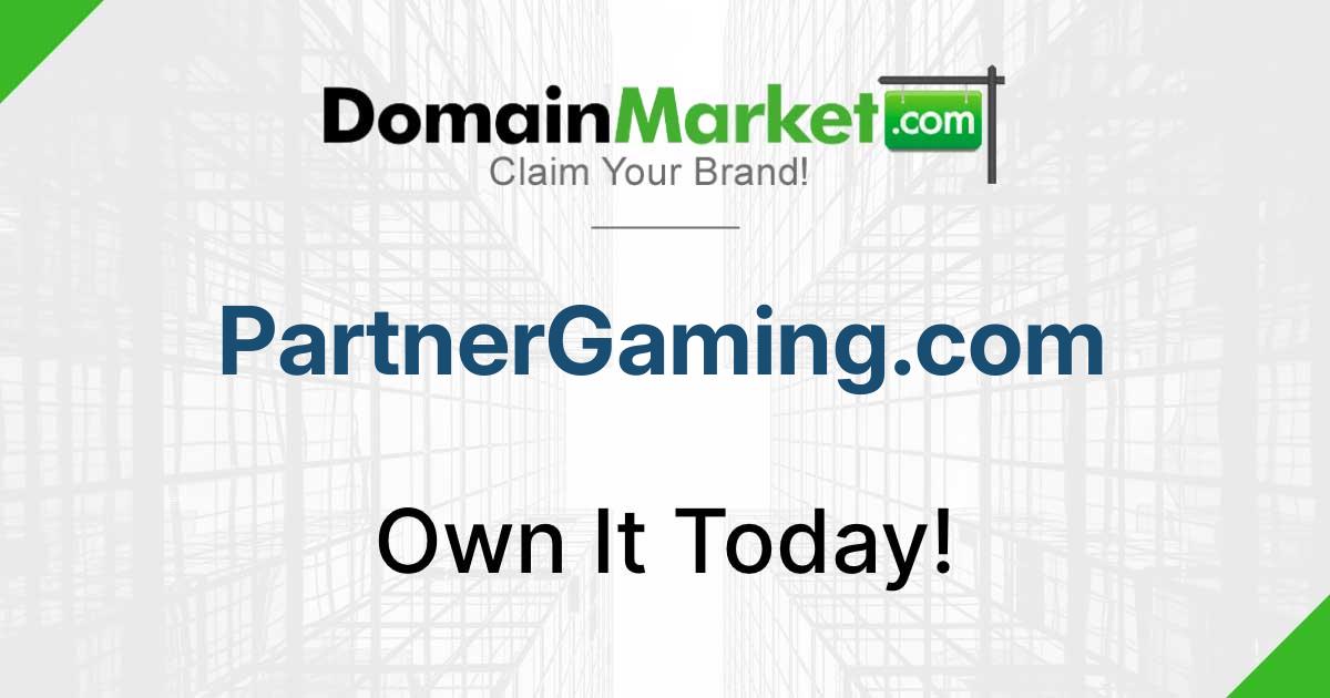 PartnerGaming.com - Gaming Domains for Sale - Buy Premium Video Game ...