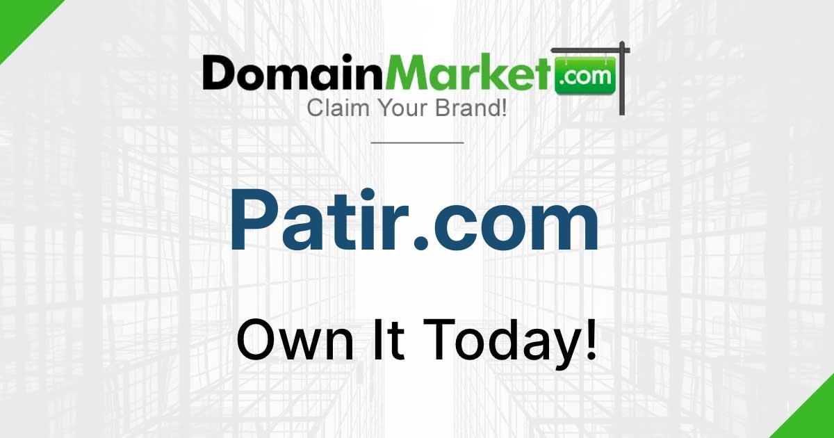 Patir.com - Industrial Domain for Sale