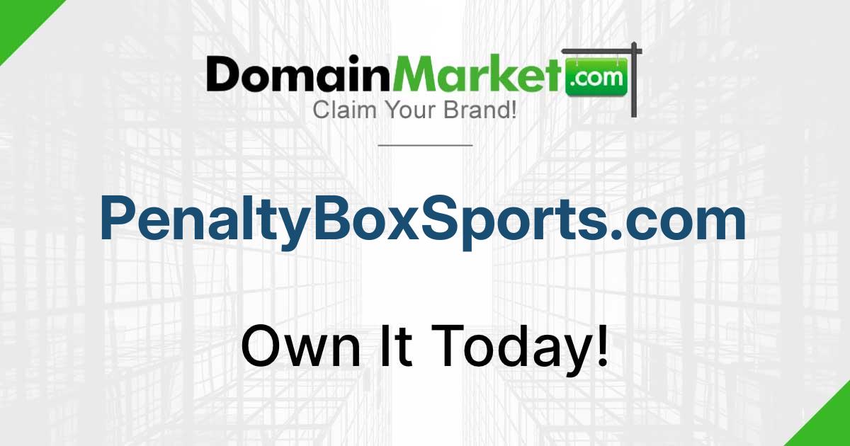 PenaltyBoxSports.com - Sports Domains for Sale - Buy Premium Athletics ...
