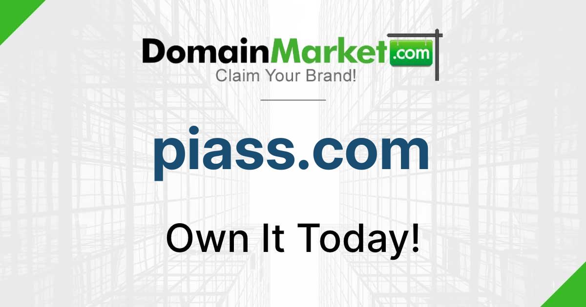 piass.com - Premium Domain for Sale. Call 888-694-6735.