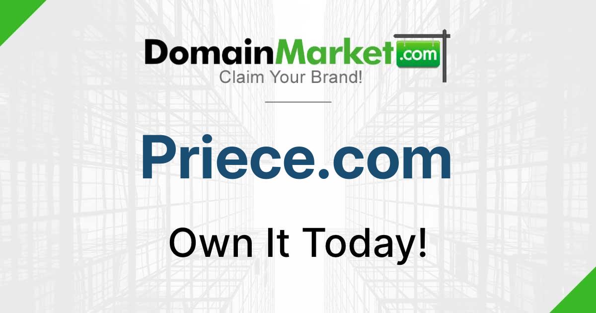 Priece.com - Shopping Domains for Sale - Buy Premium Retail & E ...