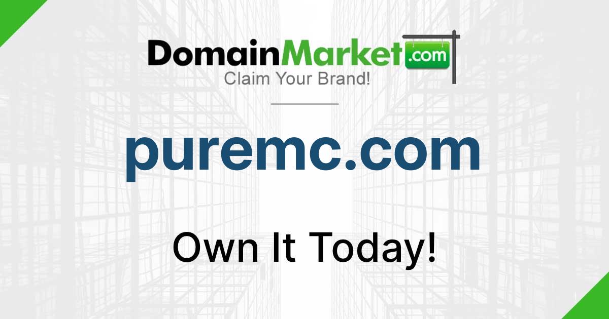 puremc.com - Entertainment Domains for Sale - Buy Premium Media ...