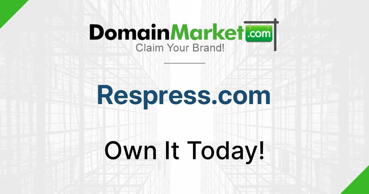 Respress.com - Media Domains for Sale - Buy Premium Entertainment ...