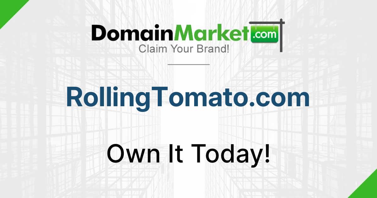 RollingTomato.com - Food Domain for Sale. Call 888-694-6735.